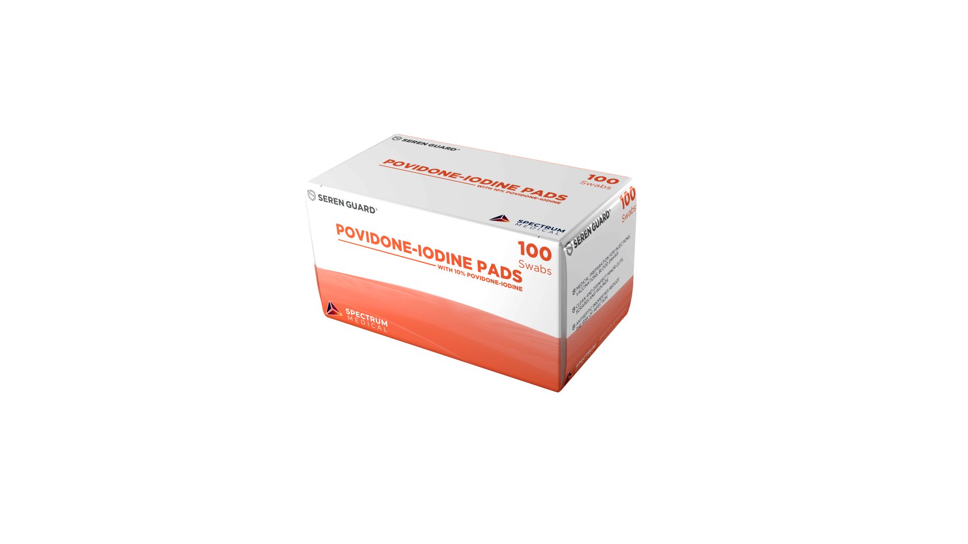 SEREN GUARD® Povidone- Iodine Prep Pads (PVP) – Spectrum Medical